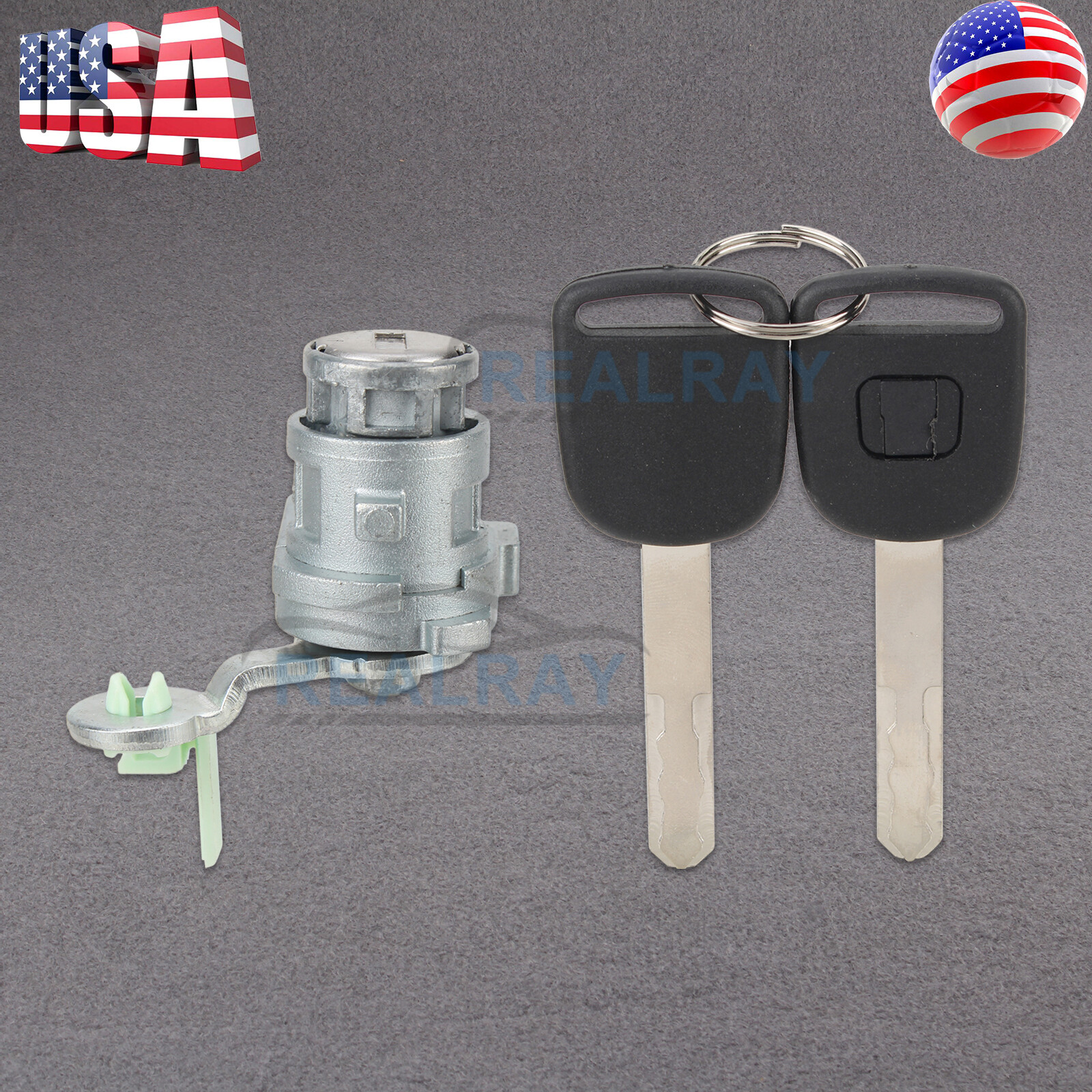 For 72181-SDA-A11 Honda Accord 03-07 4DR Door Lock Cylinder W/ 2 keys ...
