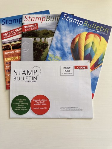 2006/2008/2010 Australian Post Stamp Bulletin No 284 292 303 304 | eBay ...