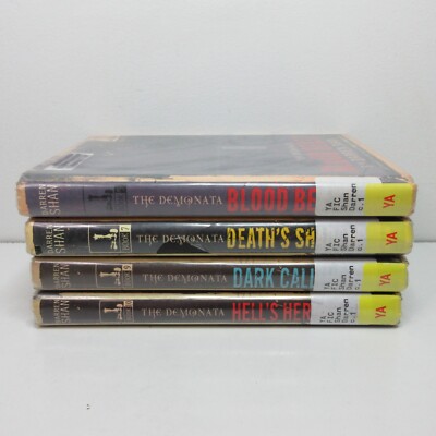 Lot of 4 The Demonata Series Hardcover Books by Darren Shan - Books 5 ...