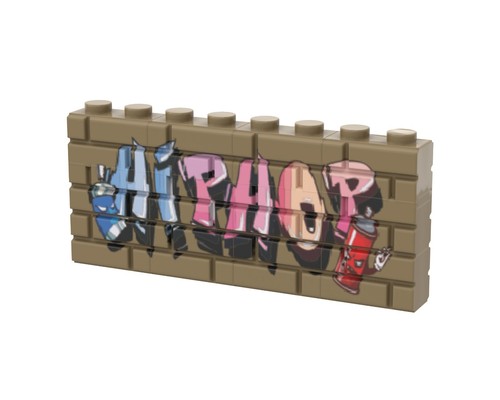 Custom UV Print on LEGO Bricks - Graffiti HipHop DT | eBay Australia