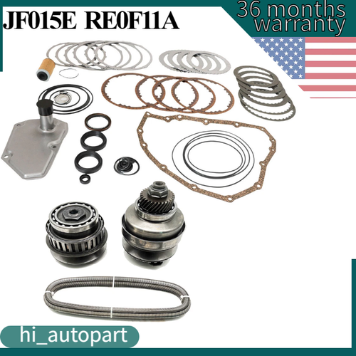 JF015E RE0F11A For Nissan Transmission Master Rebuild Kit & Pulley Set ...