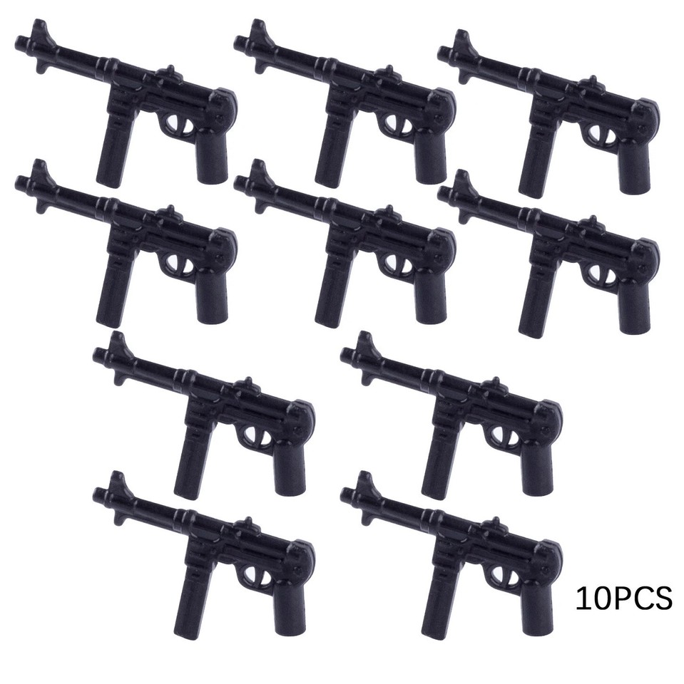 Military Soldier MOC WW2 Gun Arms 98K PPSH For LEGO Building Blocks ...