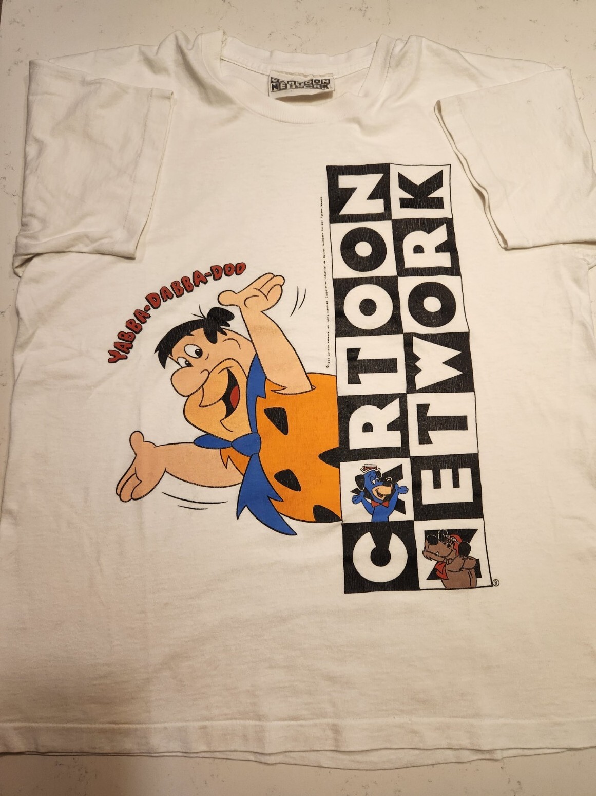 Rare Vintage 1994 Flintstones Cartoon Network Tee Shi… - Gem