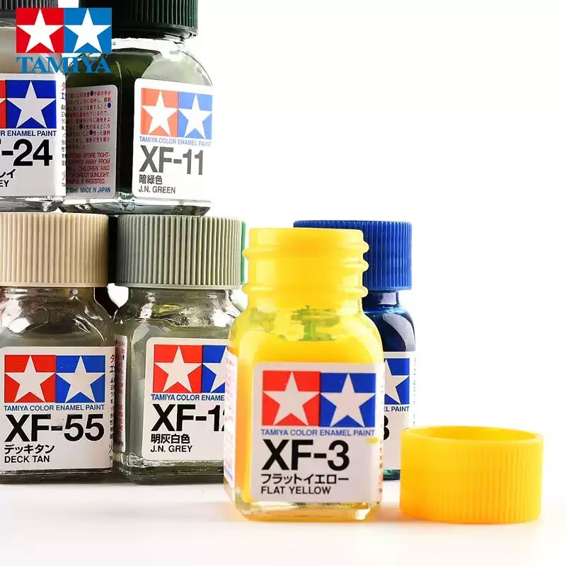 Tamiya XF1-XF28 10ml Enamel Paint Flat/Matte Colors for Model Painting Hobby DIY | eBay