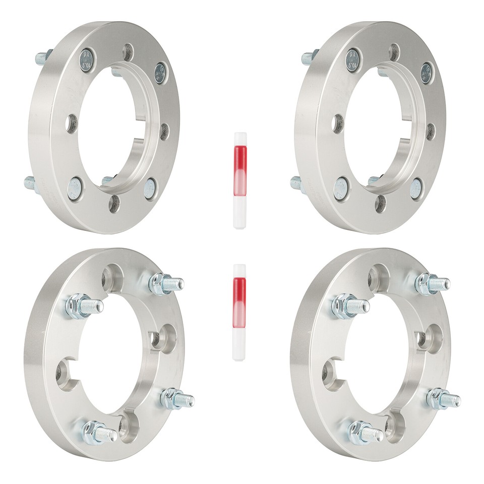 (4) 1" 4x137 to 4x156 ATV Wheel Adapters 12x1.5 For Can-Am Commander ...