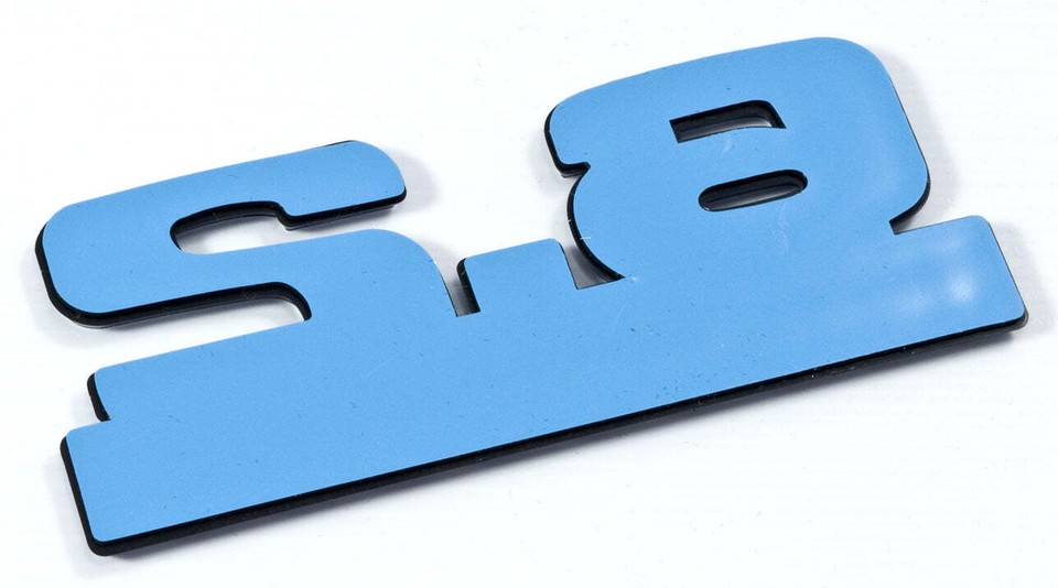 Camaro ZL1 Corvette LS3 White & Chrome 6.2 High Performance 5" Fender ...