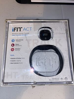 iFit Act Wireless Activity Tracker Fitness Band Adjustable size S-XL🔥 ...