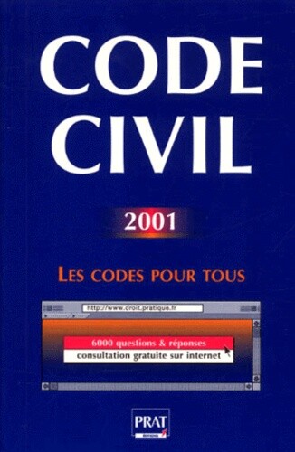 Code civil 2001, Collectif et Vincent Wackenheim | eBay