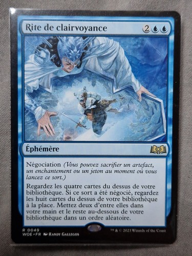 Mtg Rite De Clairvoyance/Farsight Ritual Les Friches D'eldraine WOE VF ...