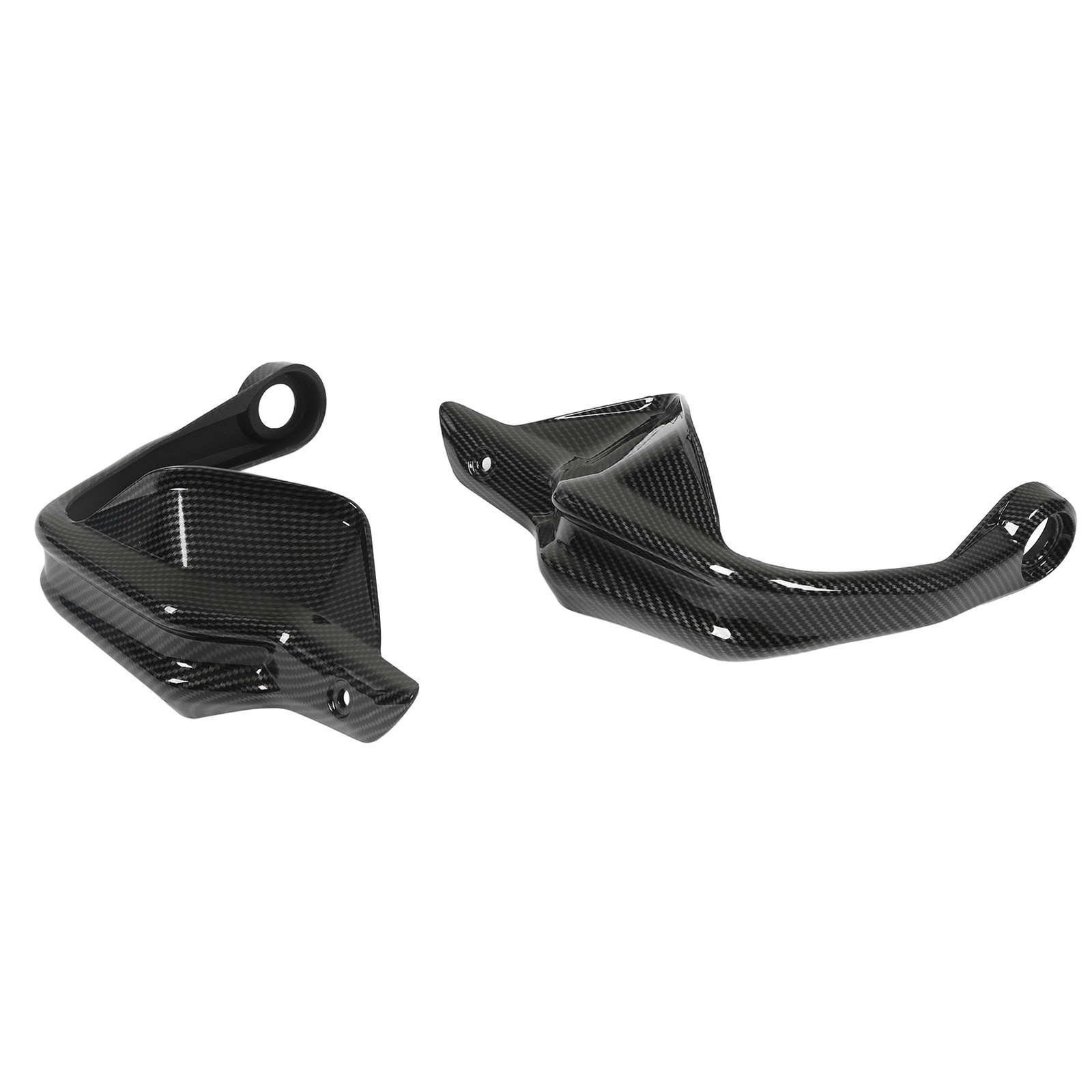 SLK Motorcycle Handguard Left Right Carbon Fiber Style Handlebar Shield ...