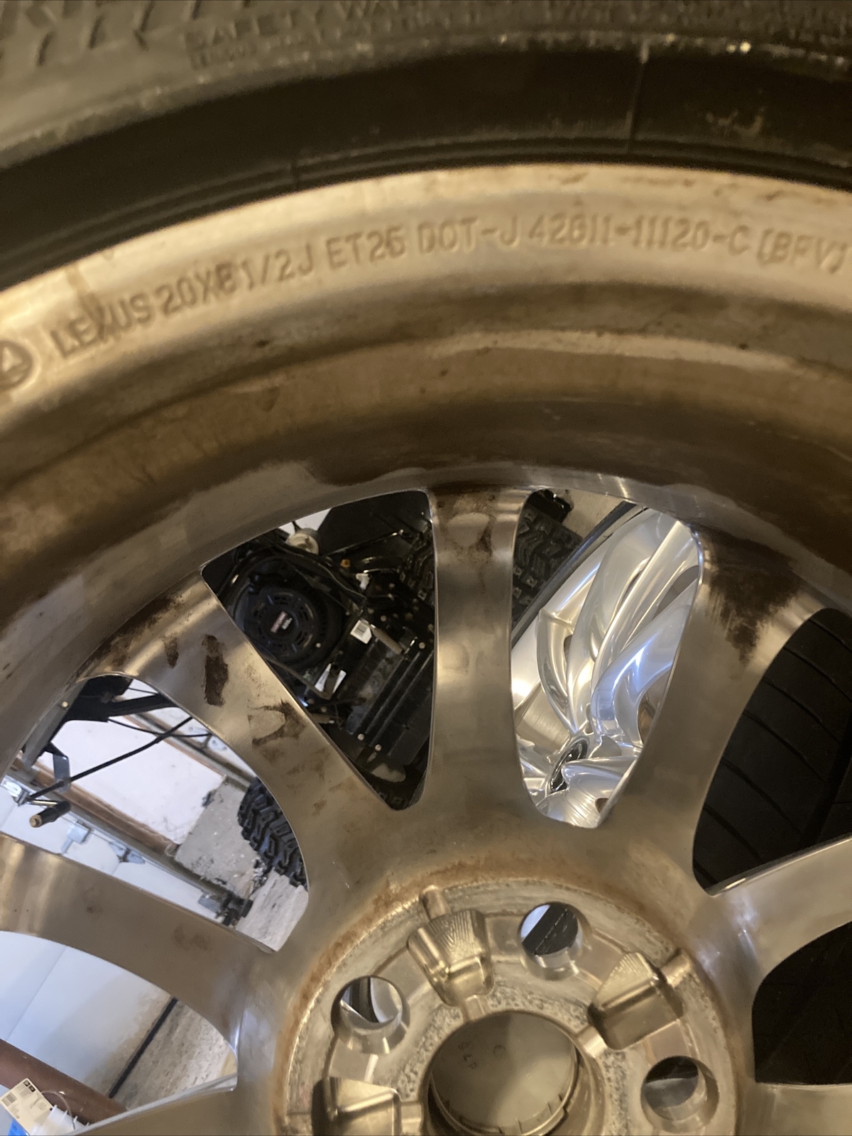 2018-2020 Lexus LC500 20" Polished Forged Wheels Set of 4 | 4261111120C ...