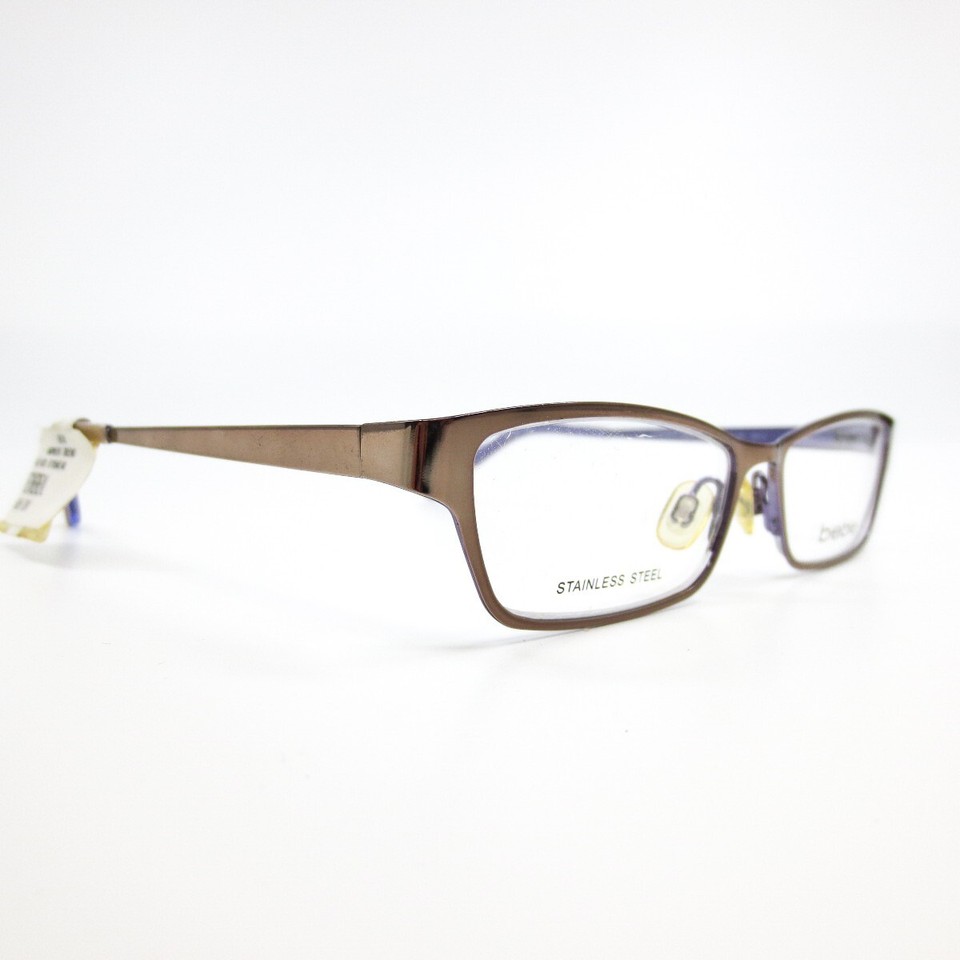 Bebe BB5045 234 topaz Eyeglasses Frames Purple rectangle Full Rim 53-17 ...