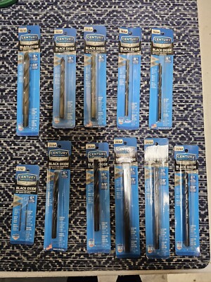 Century Drill & Tool Black Oxide Drill Bit Set 2A SEE DESCRIPTION | eBay