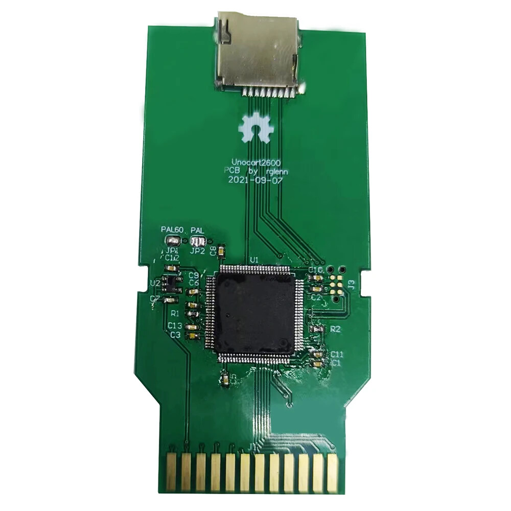 Superior 4 Bit Atari 2600 Flashcard V2 DIY Retro Game Console Cartridge ...