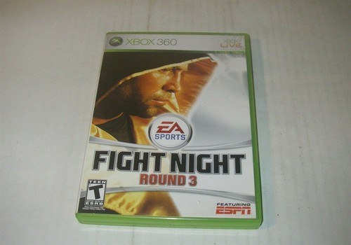 XBOX 360 FIGHT NIGHT ROUND 3 COMPLETE GAME | eBay
