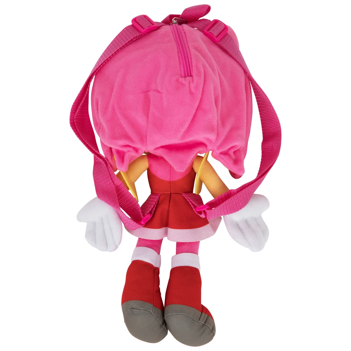 16-Inch Sonic The Hedgehog Amy Plush Backpack Video Game, 51% OFF