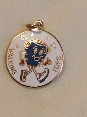 Tops Kops Walking Weight Loss Program Charm Pendant | eBay