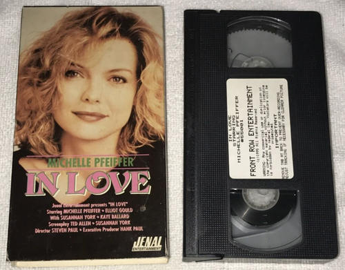 In Love AKA Falling In Love Again Michelle Pfeiffer VHS Front Row ...
