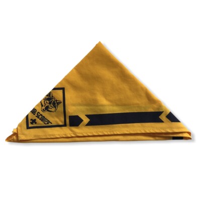BSA Cub Scouts Boy Scouts of America Bandana Neckerchief Yellow | eBay