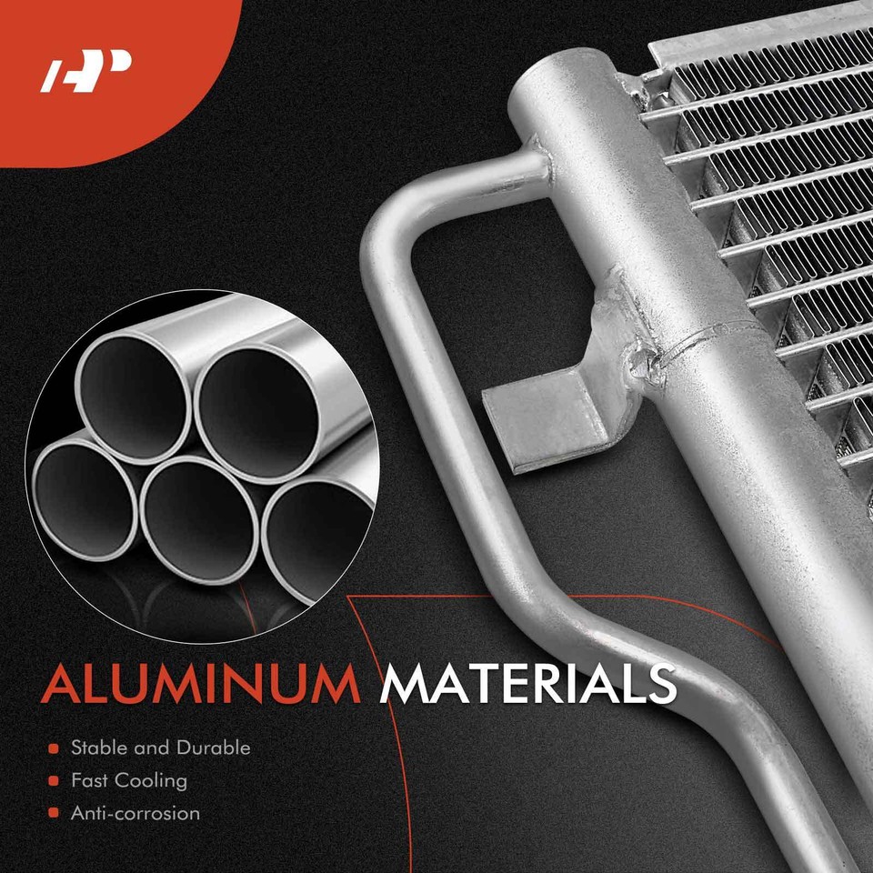 A-Premium A/C Condenser w/ Bracket for Chevrolet C4500 Kodiak 03-09 GMC ...