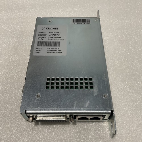 Krones 0-901-80-448-2 Ver. 1 Rev. C Servo Controller ( Used ) | eBay
