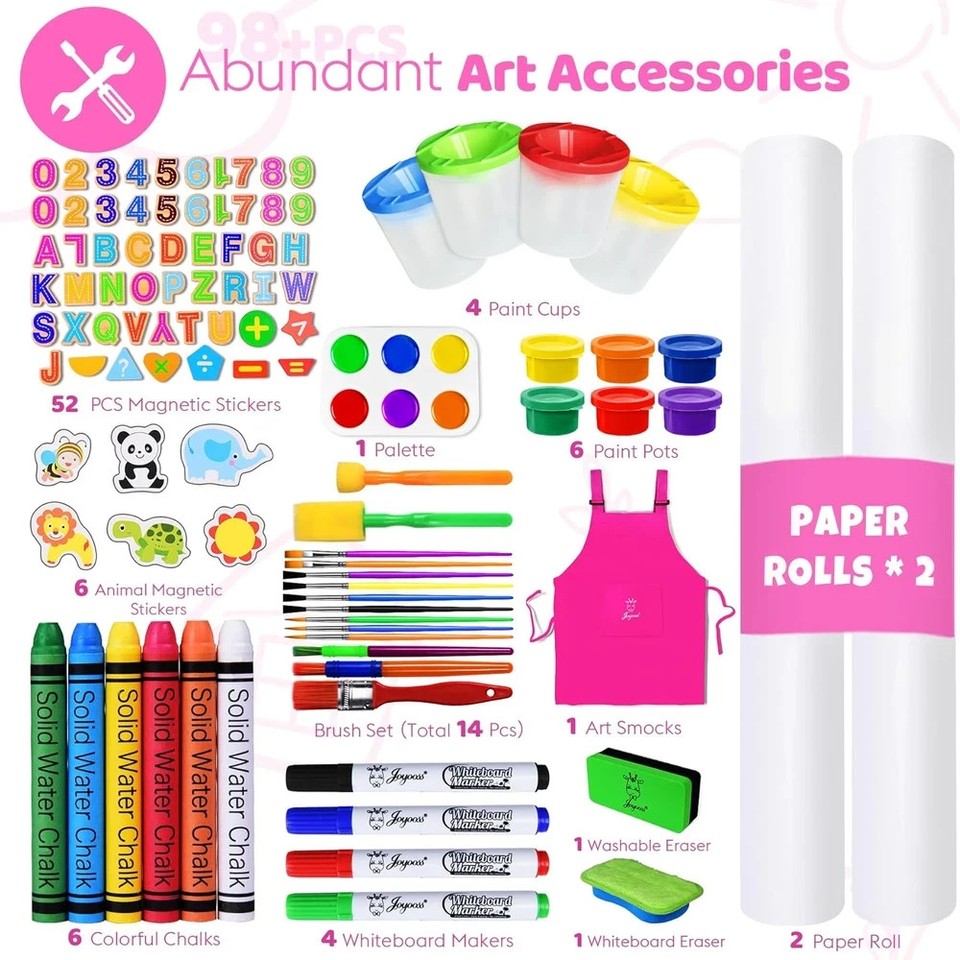 Art Easel for Kids Easel for Toddlers,Adjustable Painting Station ...