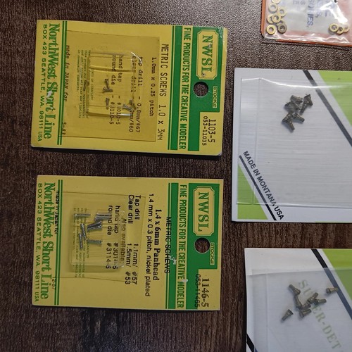 Lot Of 8 New Sealed Train Parts PRECISION SCALE CO.,WALTER'S, NWSL | eBay