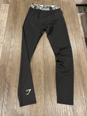 Mens Gymshark Spandex Tights Compression Pants Black Small | eBay