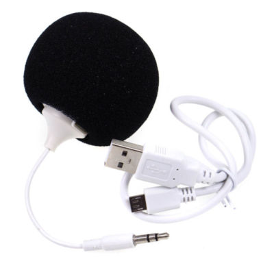 Vibe Pom Pom Rechargeable Speaker for iPhone and Smartphone Black | eBay UK