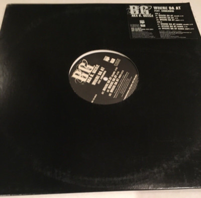B.G. aka B. Gizzle - Where Da At - 12" feat. Homebwoi - KOC-12-5819 ...