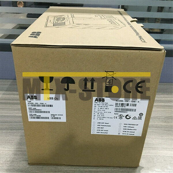 1QTY BRAND NEW ONES ABB ACS355-03E-15A6-4 In Box | eBay