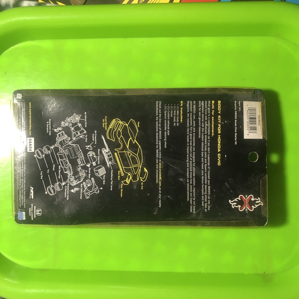 Xmods RC Car Black Honda Civic Body Kit | eBay