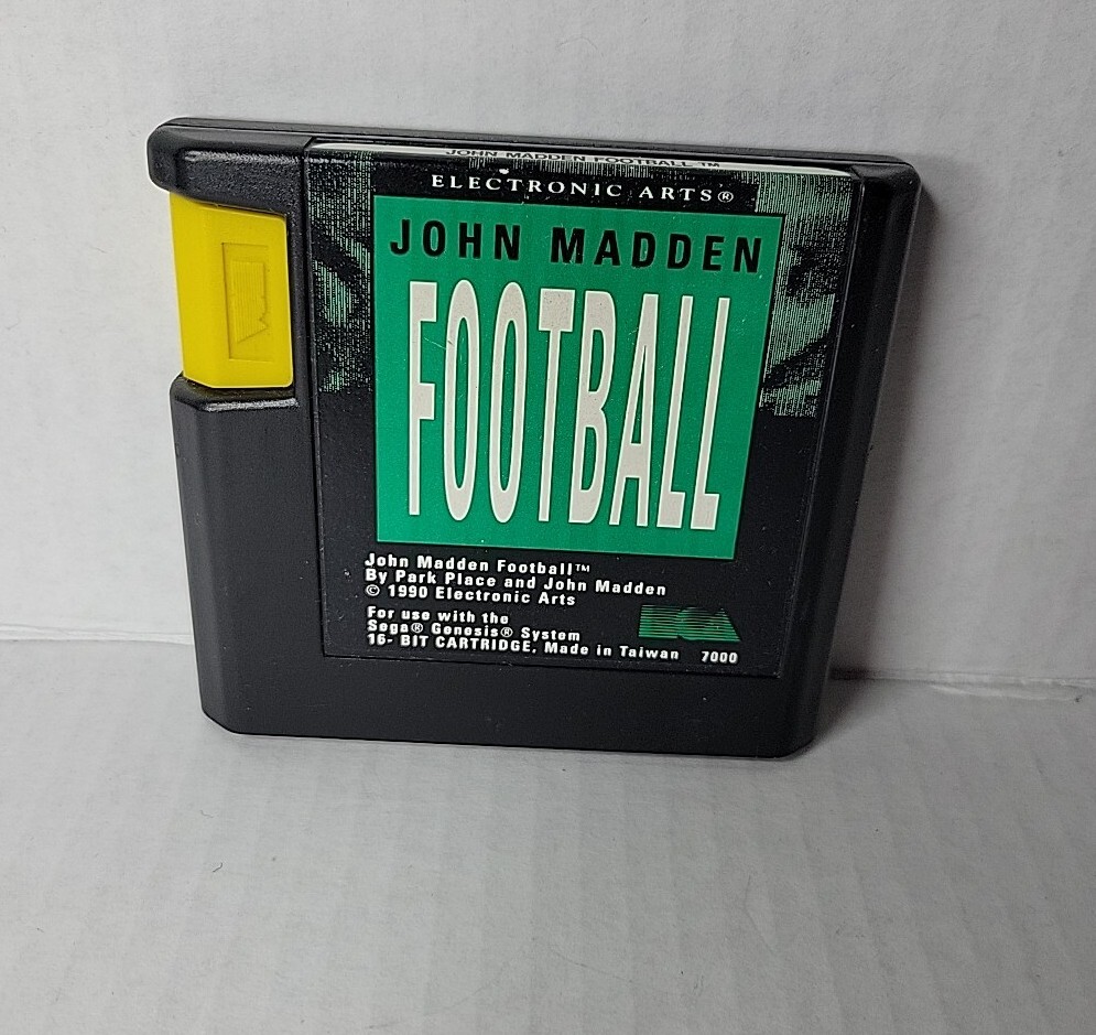 John Madden Football (Sega Genesis) Cartridge Only 14633070002| eBay