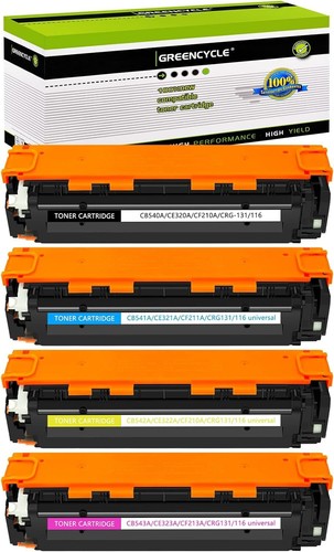 CE320A 321A 322A CE323A Toner Cartridge for HP 128A LaserJet CP1525nw ...