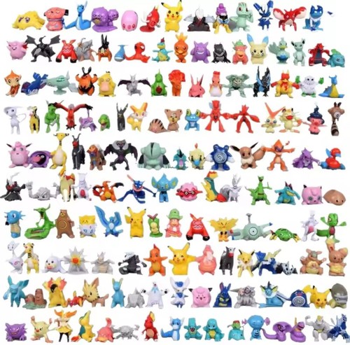 144pc Pokémon Action Figures Bundle Set - Perfect Gift For Kids READ ...