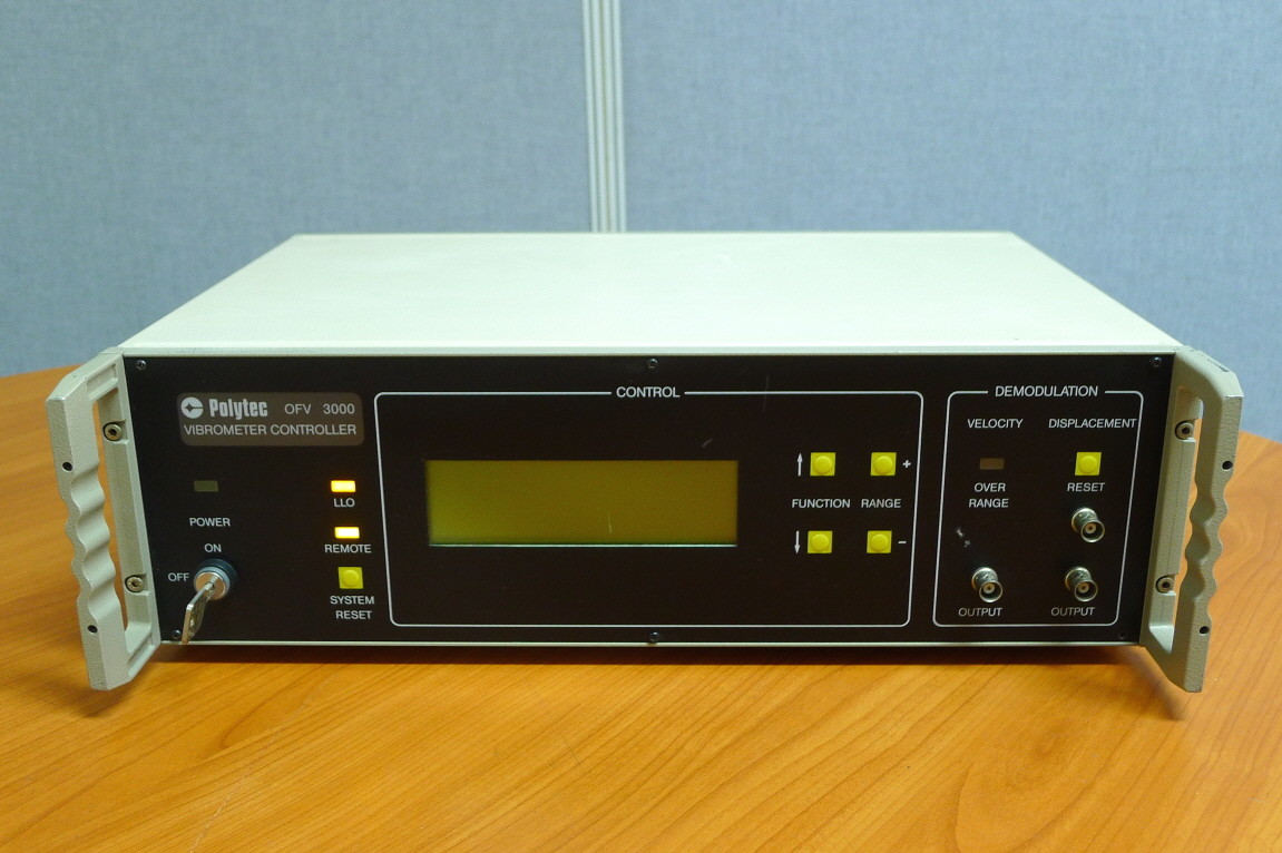 POLYTEC OFV 3000 VIBROMETER CONTROLLER | eBay