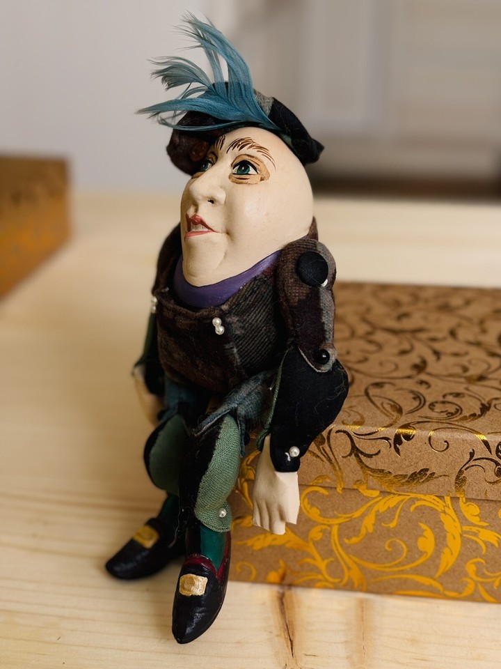 Katherine's Collection Humpty Dumpty Fully Jointed Shelf Sitter Medieval Doll 7” | eBay
