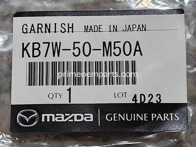 Genuine OEM Mazda Rear Applique KB7W50M50A | eBay