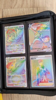Pokemon GO Master Set Englisch NM + Vault X Binder 088/078 alle Karten ...