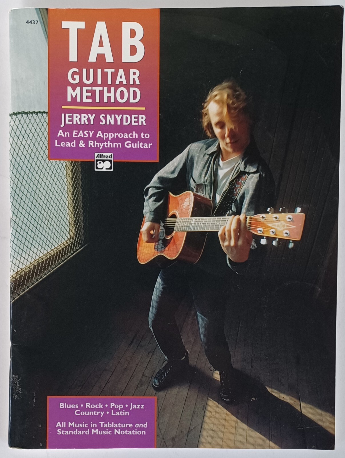 JERRY SNYDER - TAB GUITAR METHOD - 96 PAGE PAPERBACK - 1993 | eBay