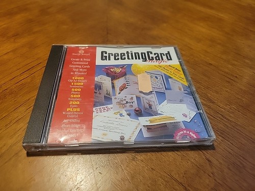 Swift Greeting Card Magic Windows 95 PC CD ROM - TESTED WORKS! | eBay