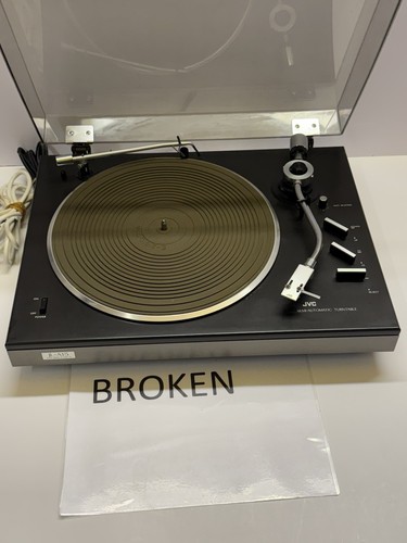 JVC JL-A15 BELT DRIVE AUTO RETURN VINTAGE CLASSIC TURNTABLE (Parts Only ...