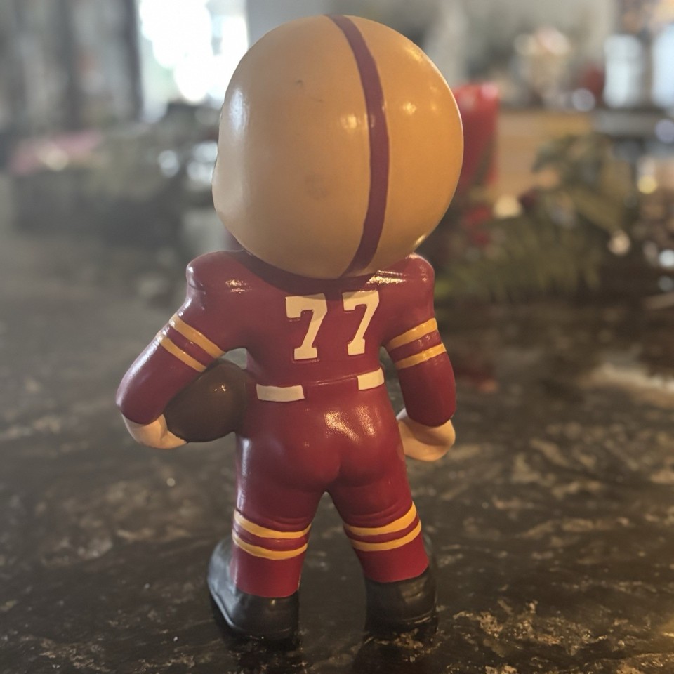 Vintage Atlantic Mold Football Player Statue 1975 Washington Redskins ...