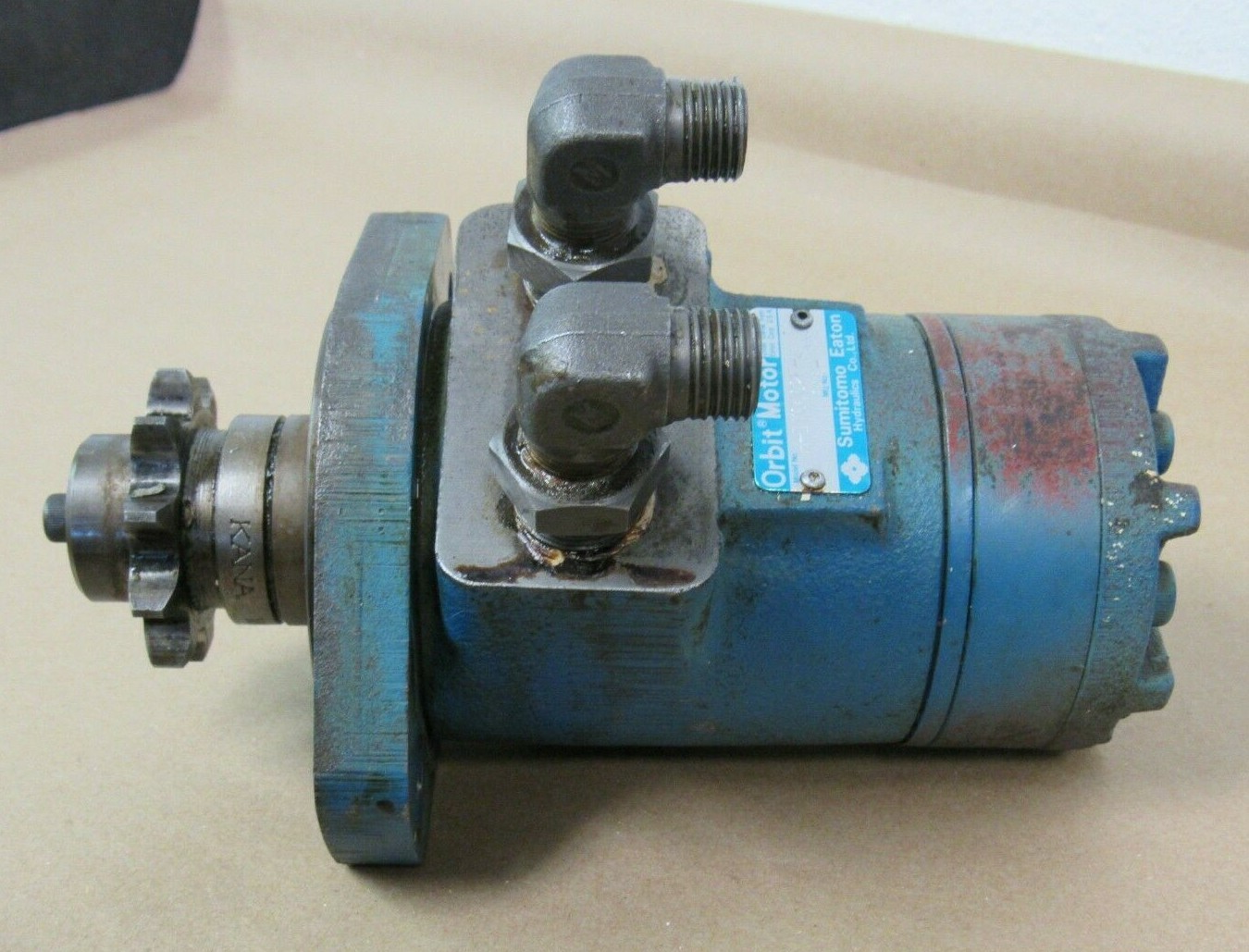 SUMITOMO EATON HYDRAUIIC ORBIT MOTOR MODEL H-170DC2F-J, FR KITAMURA ...