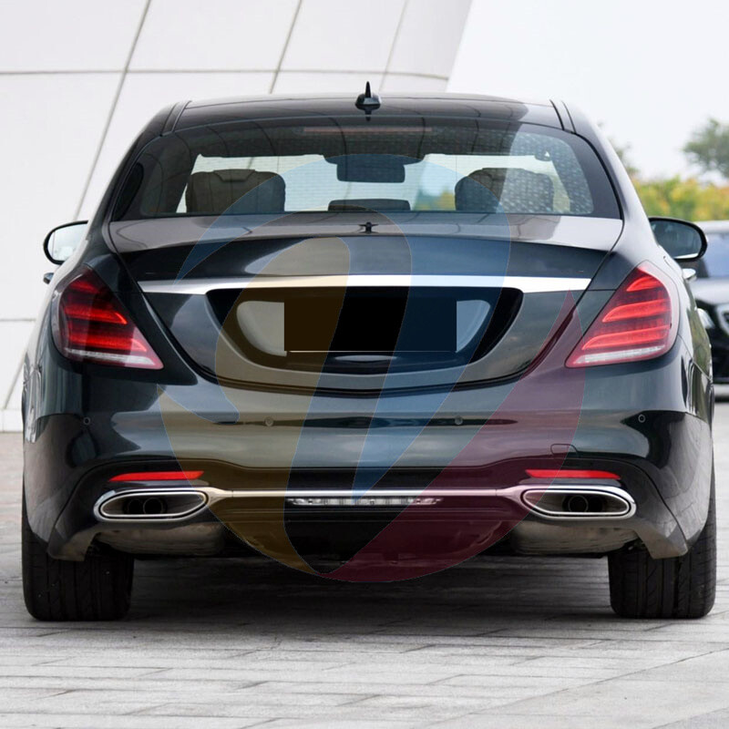 √ Chrome Rear Right Exhaust Frame Cover For Mercedes W222 S-Class ...