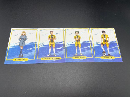 Ao Ashi Crunchyroll Expo Promo Trading Card Set of 4 | eBay