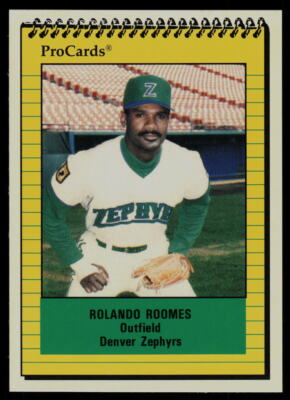 1991 ProCards Rolando Roomes Denver Zephyrs | eBay