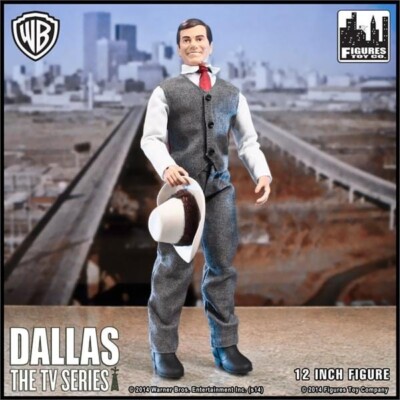 Dallas TV Series JR Ewing Action Figure Who Shot JR 12 inch Loose ...