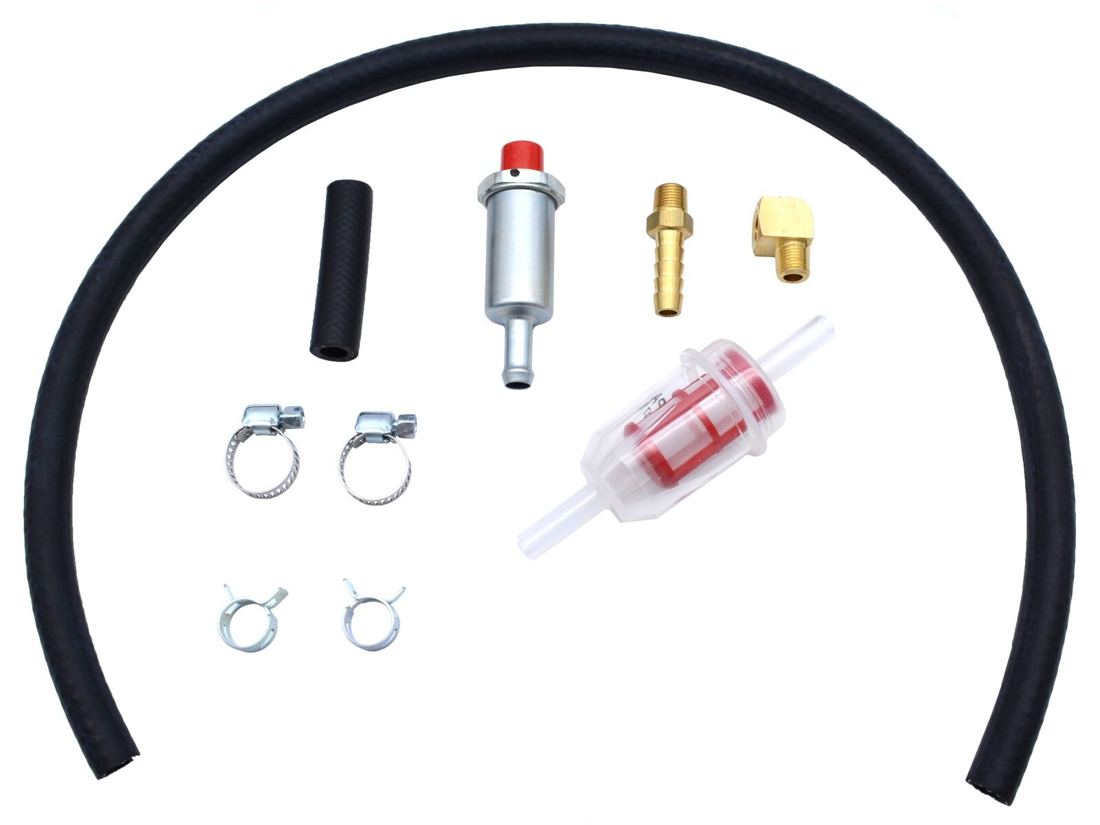Lincoln Welder SA-200 SA-250 (Gas) F162 & F163 Fuel Line & Filter Kit ...