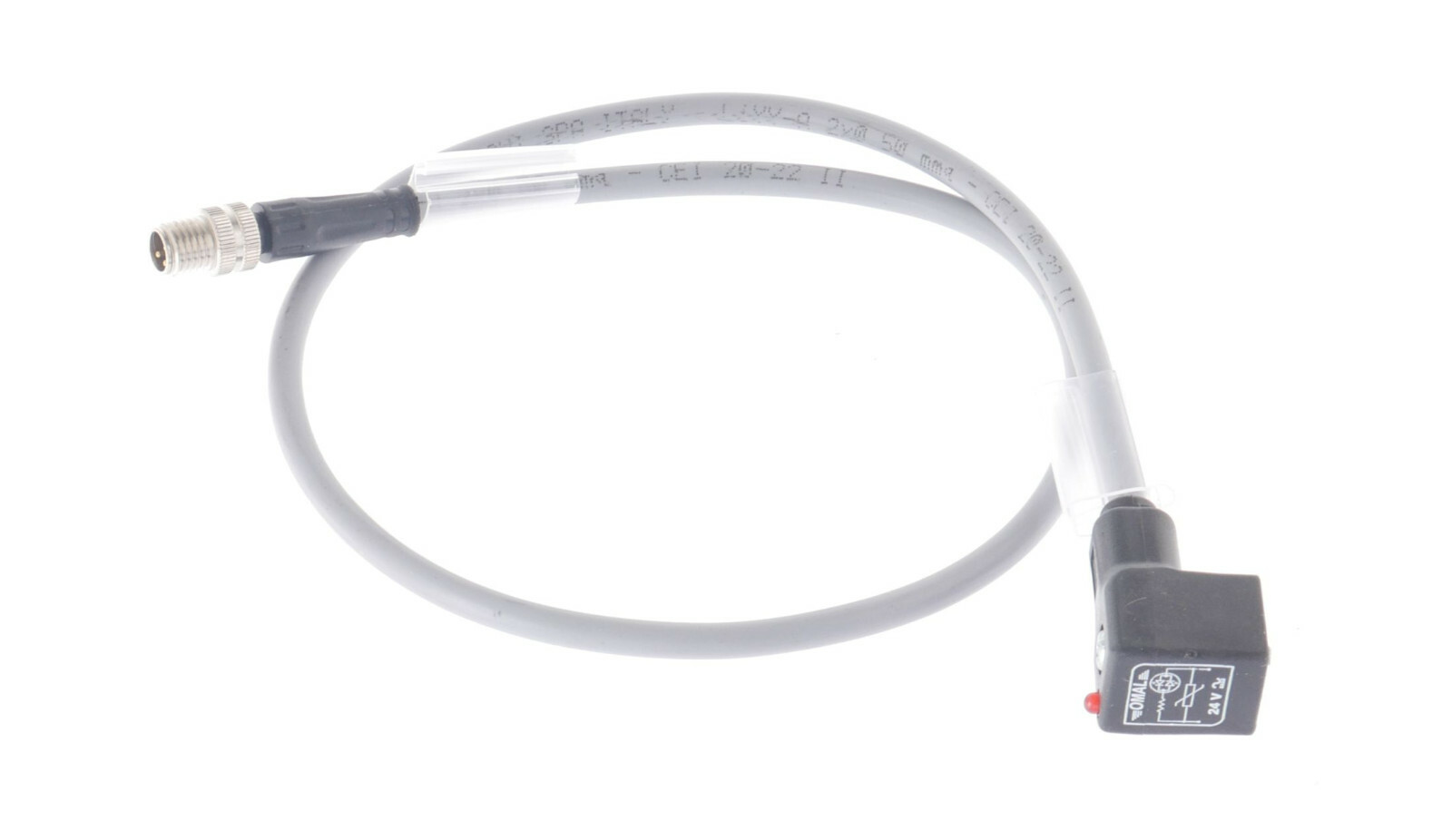 OMAL Solenoid Valve Connector 24V AC WITH 3PIN M8 PLUG ! NEW ! | eBay